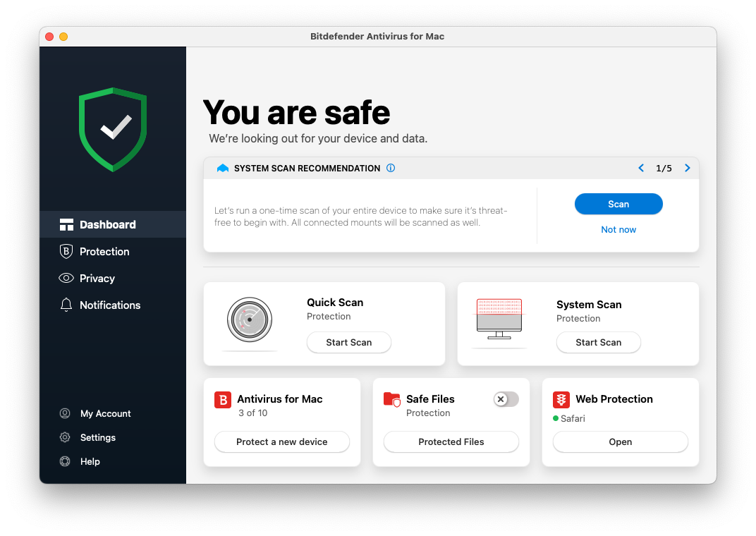 Test Bitdefender Antivirus for Mac 10.2 für MacOS Sequoia (255404) | AV ...